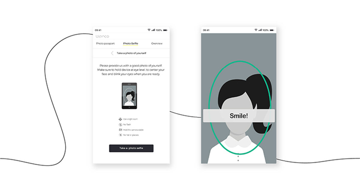 'Lifeness check' improves the security of ID check • Blanco